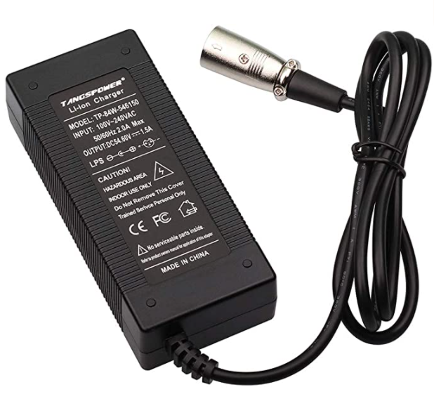 מטען לסוללת אופניים - BR48-EB00-CHR e-bike 48V Charger | מטענים ...